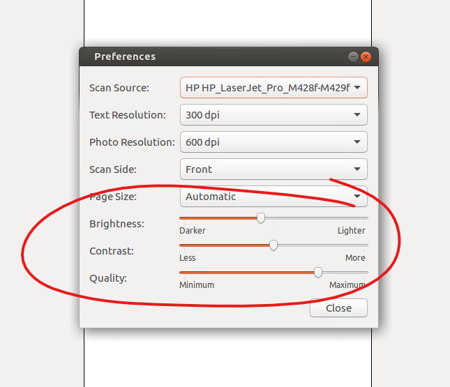 Adjust Scan Settings – Western Shamrock IT Help Center